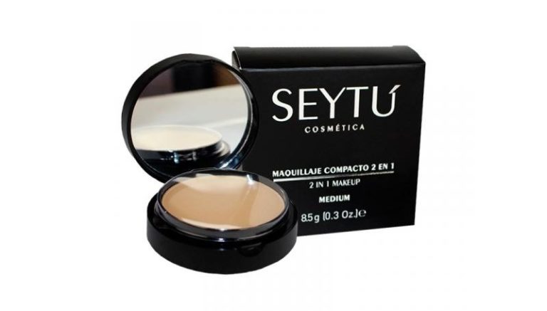 Línea cosmética Seytu de maquillaje para rostro, labios y ojos